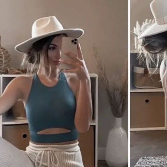 Tops | Slit Crop Top | Poshmark